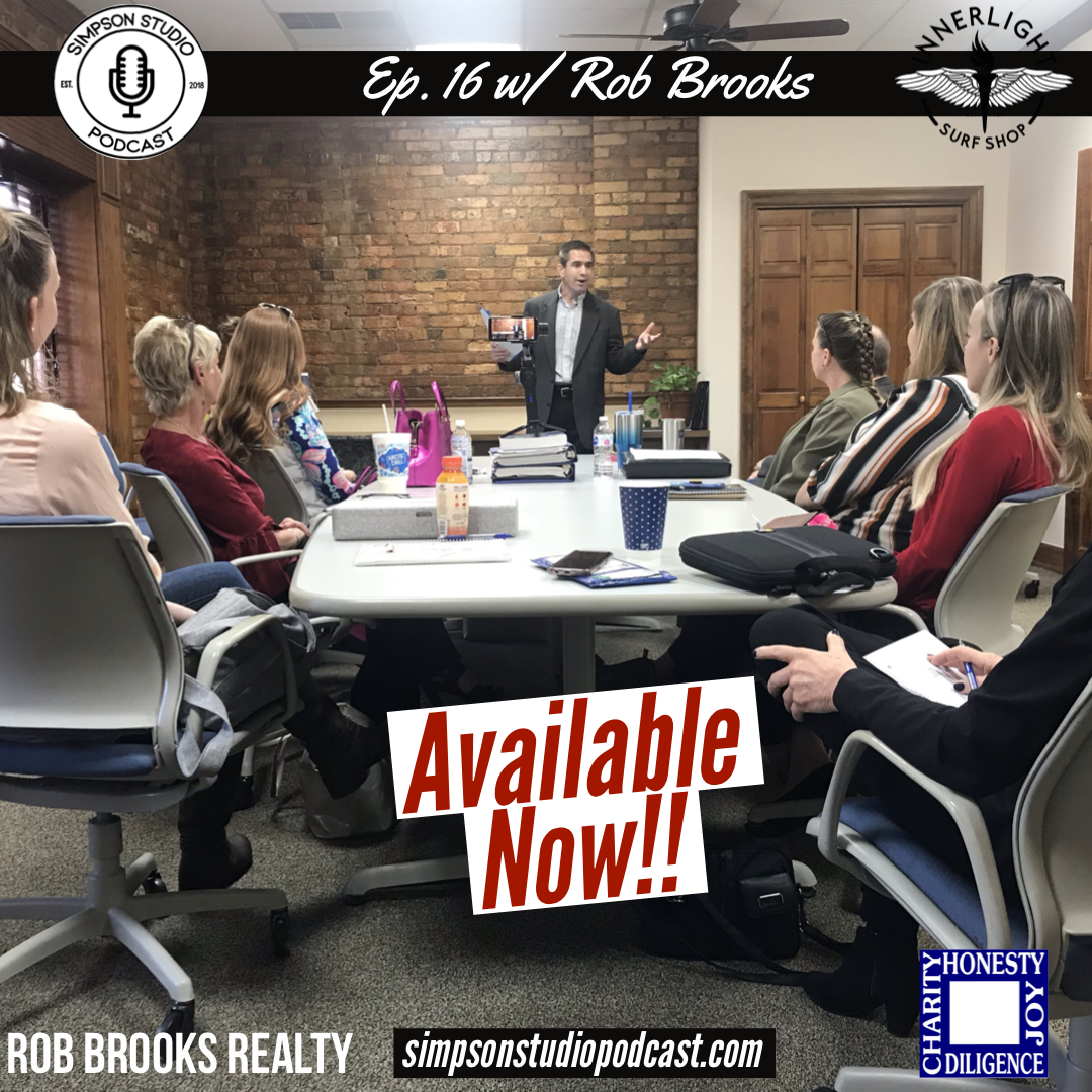 Episode 16: feat. Rob Brooks – SIMPSON STUDIO PODCAST